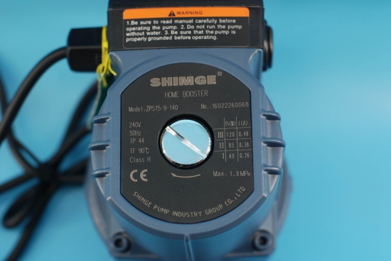Shimge ZPS 3 Speed Auto-Pressurizing Hot Water Circulation Pump wth ...